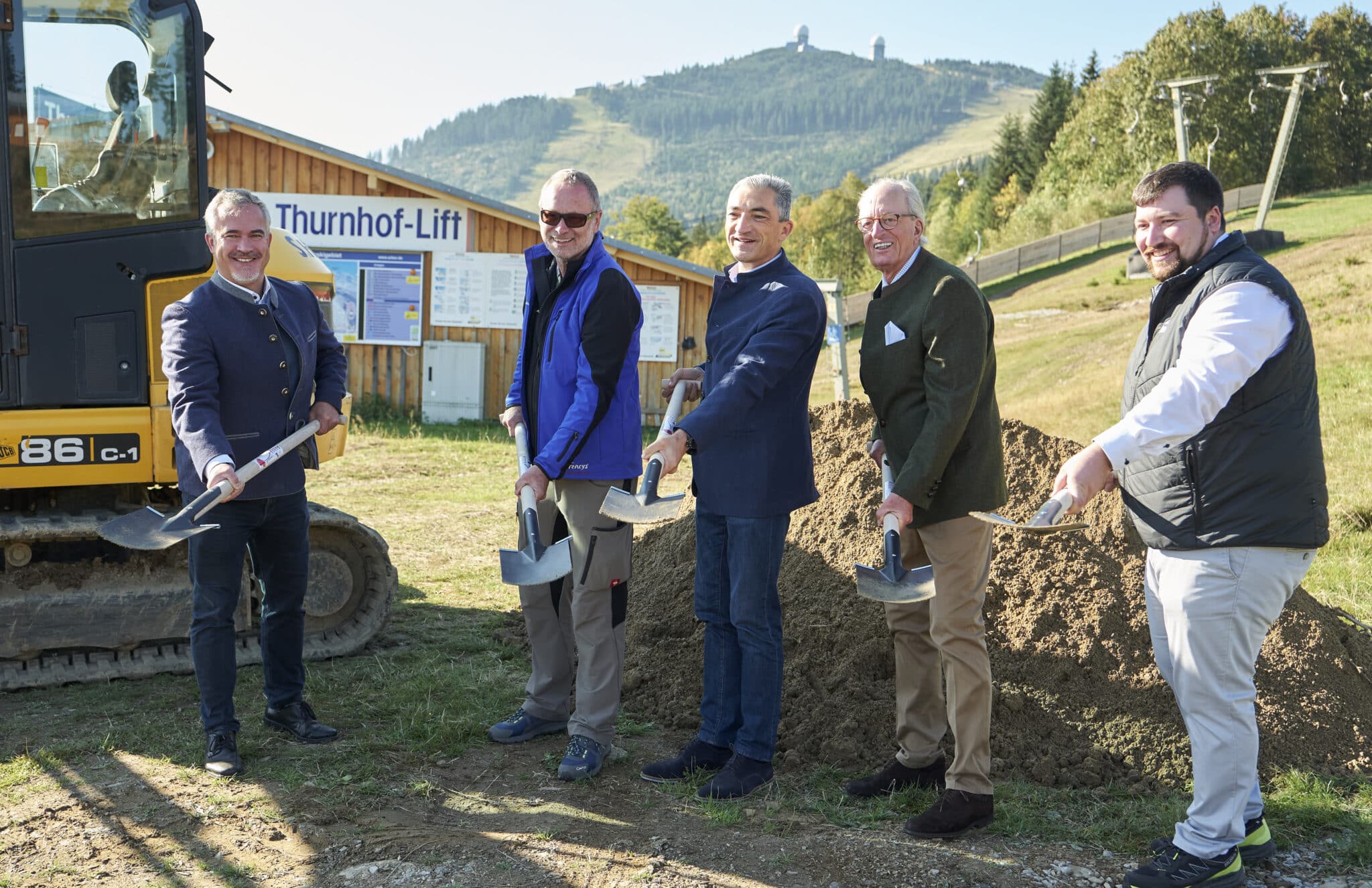 Spatenstich für den neuen Bikepark – Großer Arber